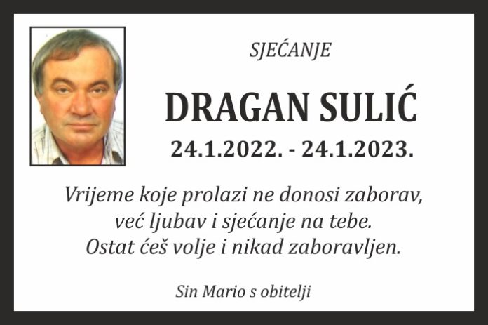 Dragan Sulić - Umrli.info