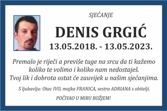 Denis Grgić - Umrli.info